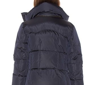 SAM. | Jackets & Coats | Navy Sam Jetset Jacket With Raccoon Fur | Poshmark